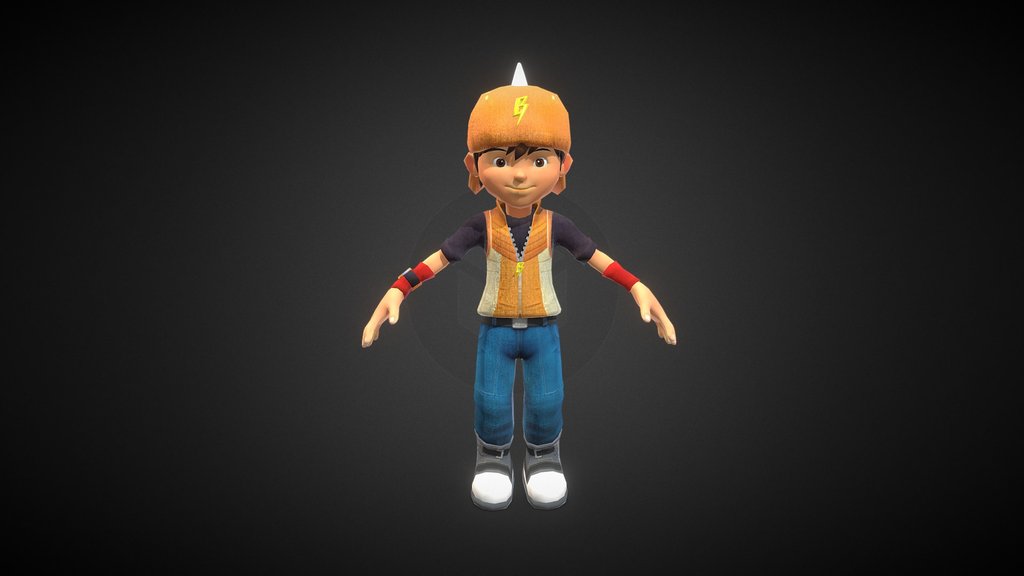 Boboiboy - A 3D model collection by Henry.Lawnrace - Sketchfab