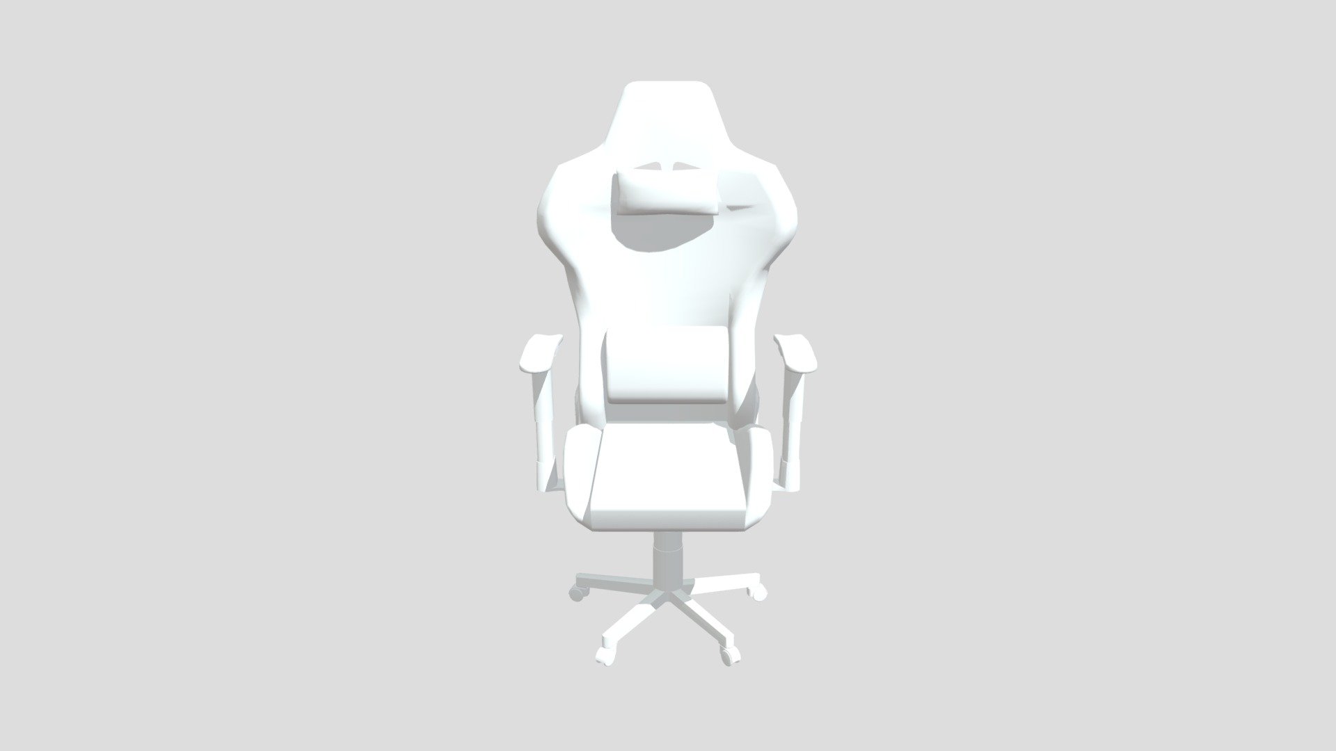Gaming chair - 3D model by AC_4014 [d04ecd7] - Sketchfab