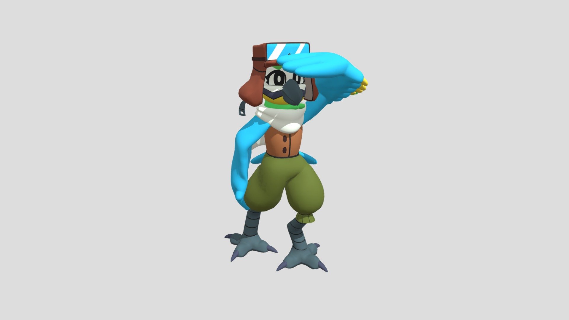 Indigo park mollie statue - Download Free 3D model by Jahy ...