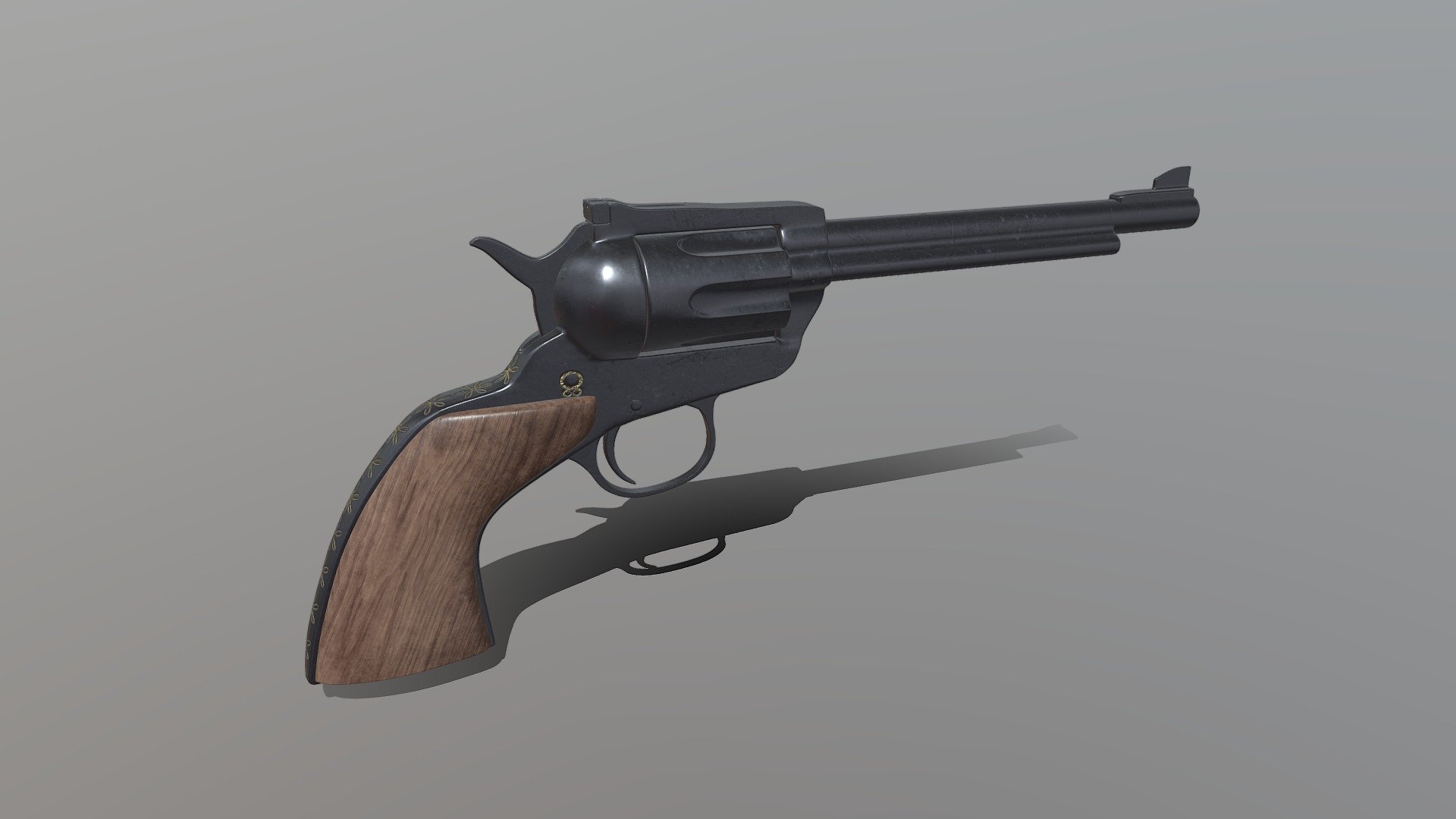 Revolver - 3D model by DJKacz [d05041c] - Sketchfab