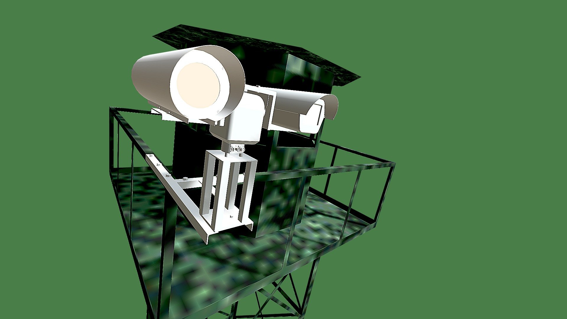 Tower Surveillance - 3D model by pro.3d.proekt [d0520d6] - Sketchfab