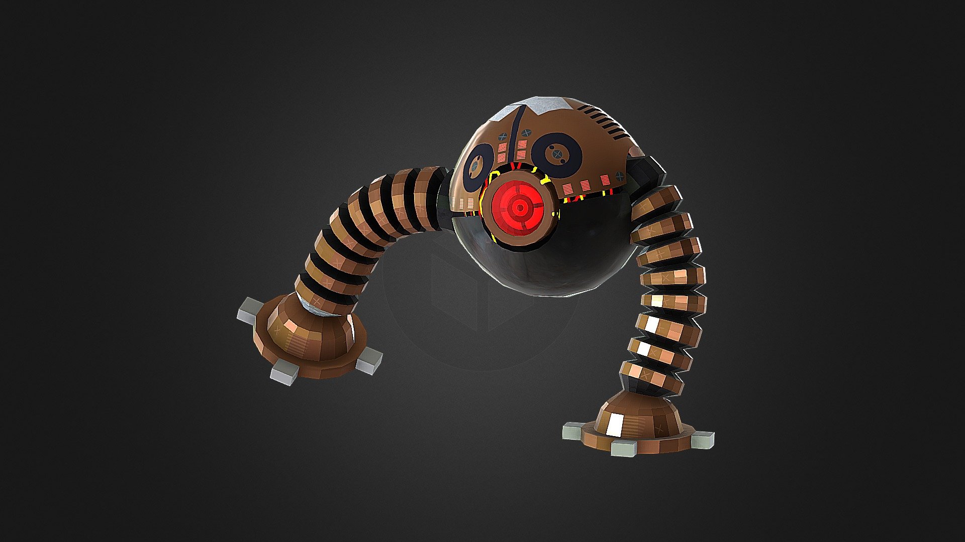 Enemy - 3D model by Juan.Fran.Marante.Estelles [d052724] - Sketchfab