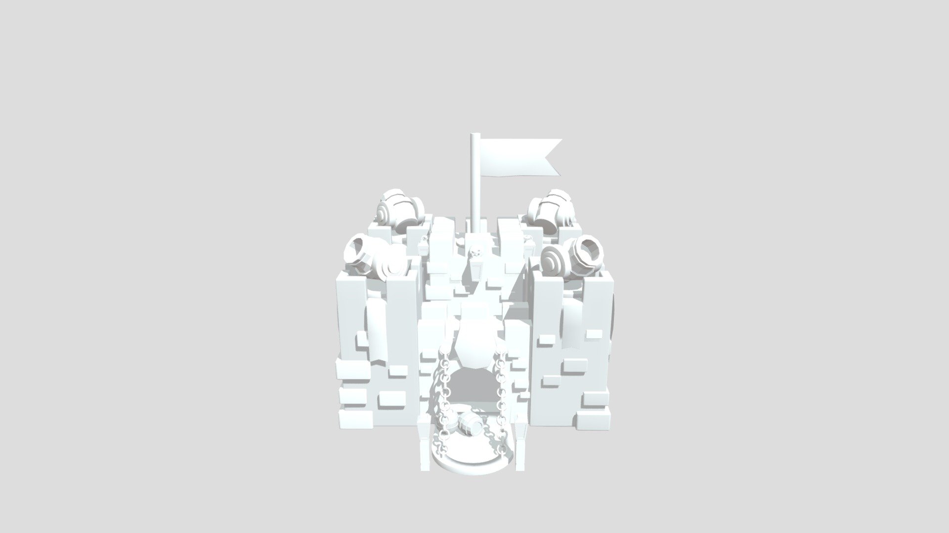 3D castle - 3D model by sofiakatariinas [d0538a1] - Sketchfab