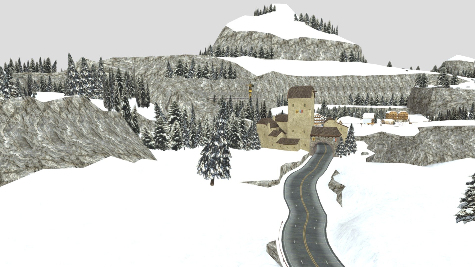 burnin rubber 4 snow peak - Download Free 3D model by ...