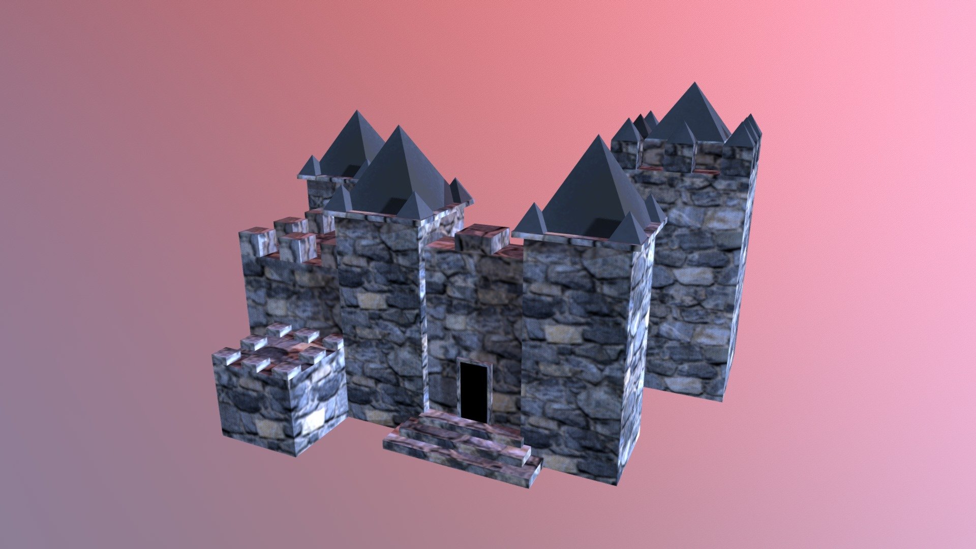 Castelo - Download Free 3D model by Ana Vieira (@anacvieirasoares ...