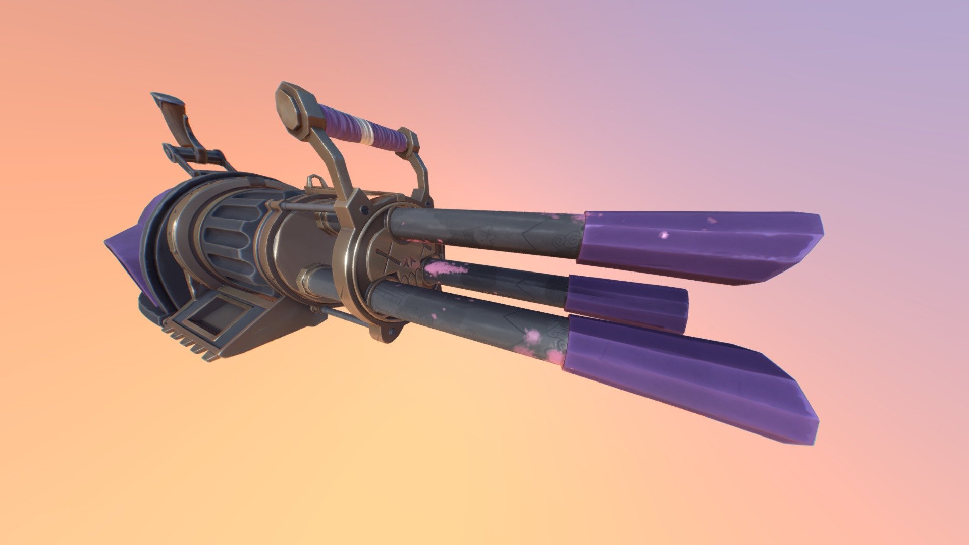 Arcane Jinx's PowPow gun - 3D model by Eliott LH (@eliottlh3D) [d05b717 ...