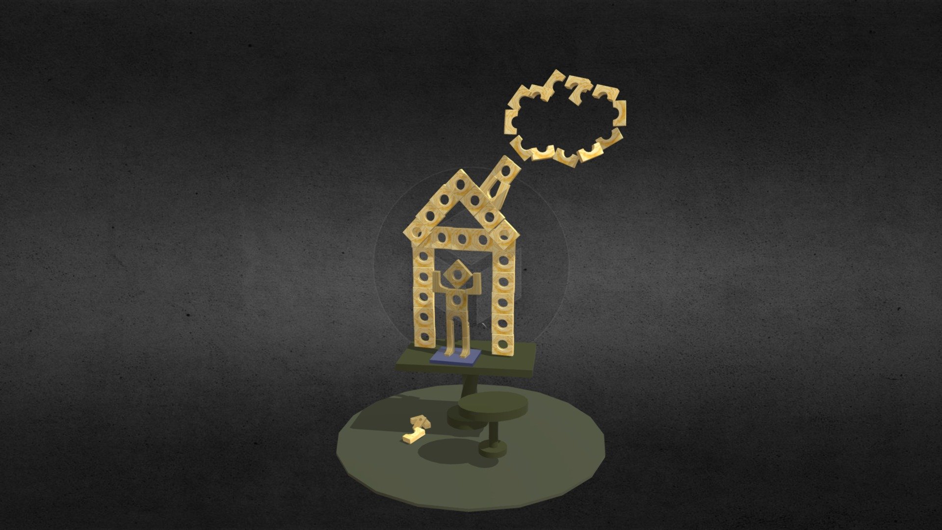 Advanced Block Scene - 3D model by rkolli [d05dacb] - Sketchfab