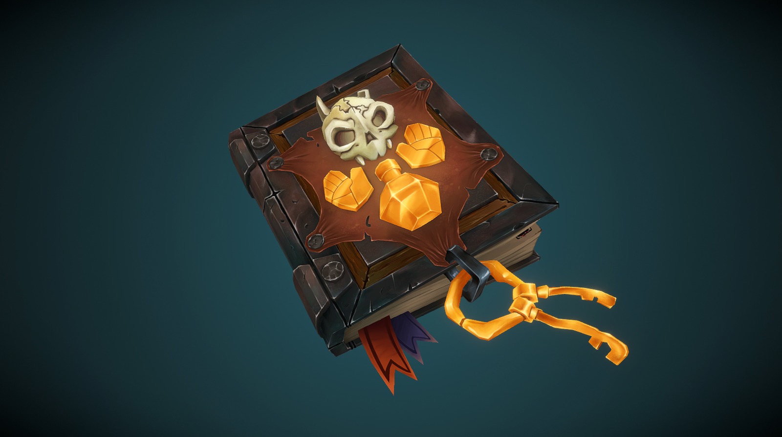 Lorelai's Spellbook - 3D model by Mathieu Gosselin (@grindy) [d05e3c3 ...