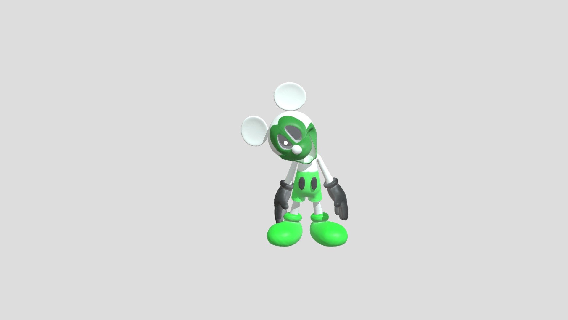 Thumbnail Green - Download Free 3D model by NachiG [d05e6e1] - Sketchfab