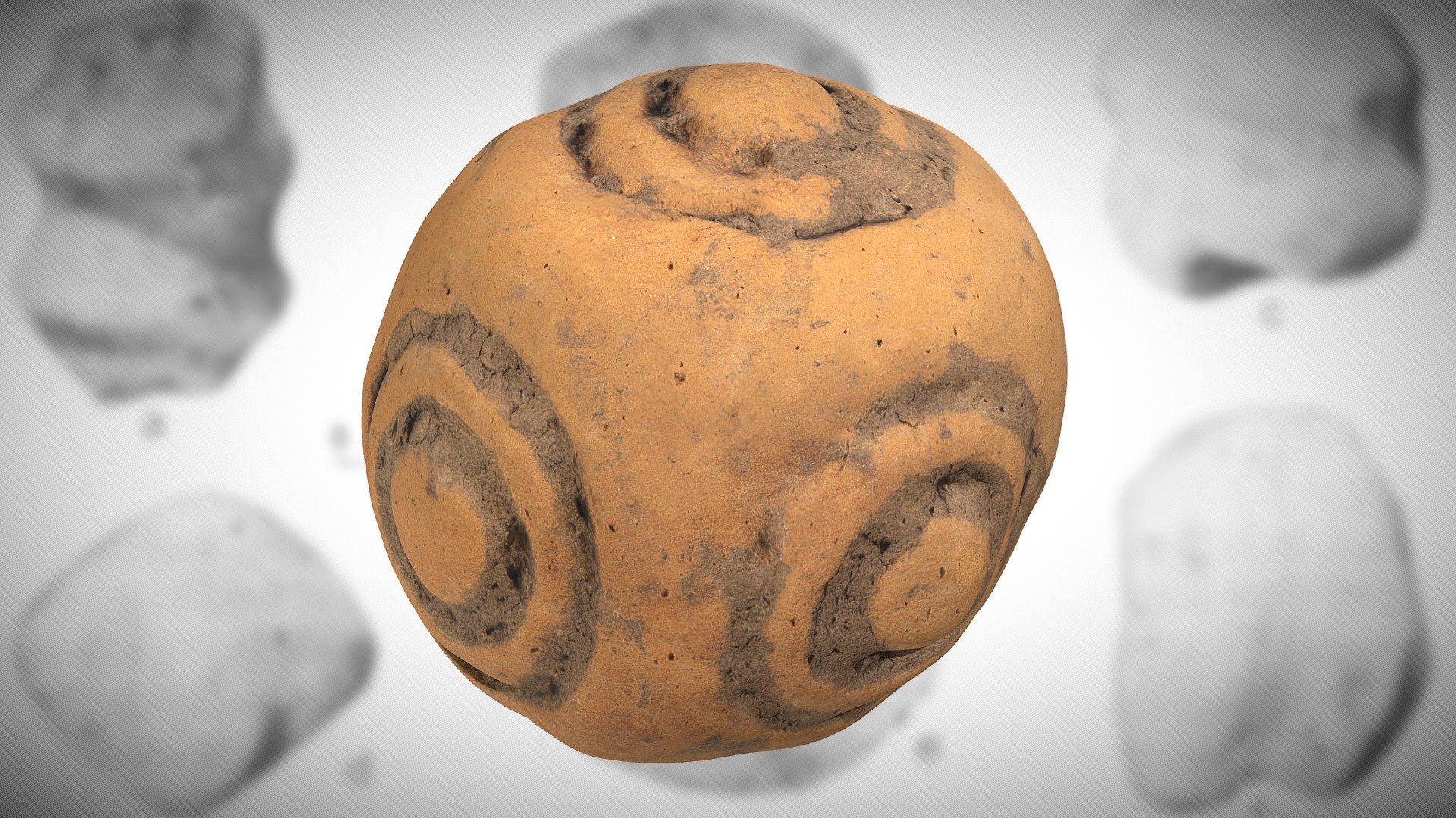 Decorated Poverty Point Object - Download Free 3D model by Frank McMains (@frankmcmains ...