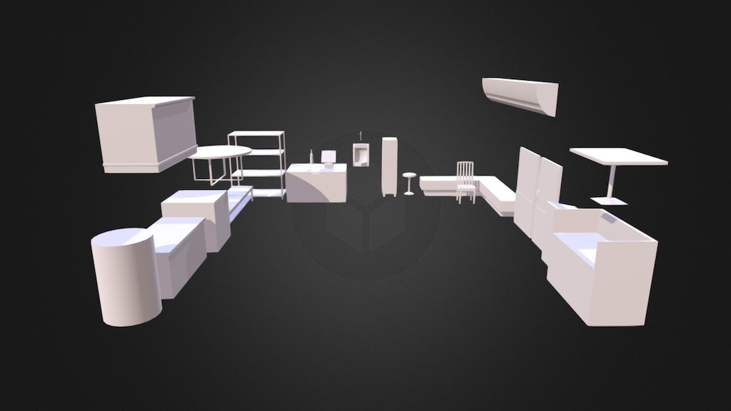 20 Models Warehouse - 3D model by CC (@Emhar) [d05f09b] - Sketchfab