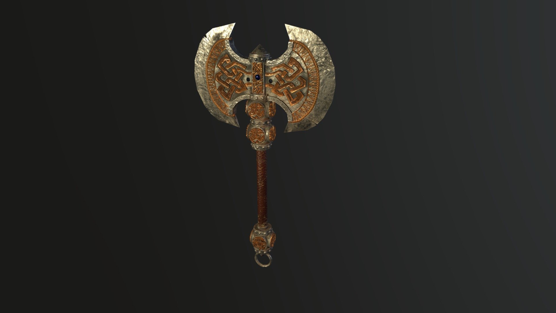 Dwarf Axe - 3D model by frances1675 [d05fed1] - Sketchfab