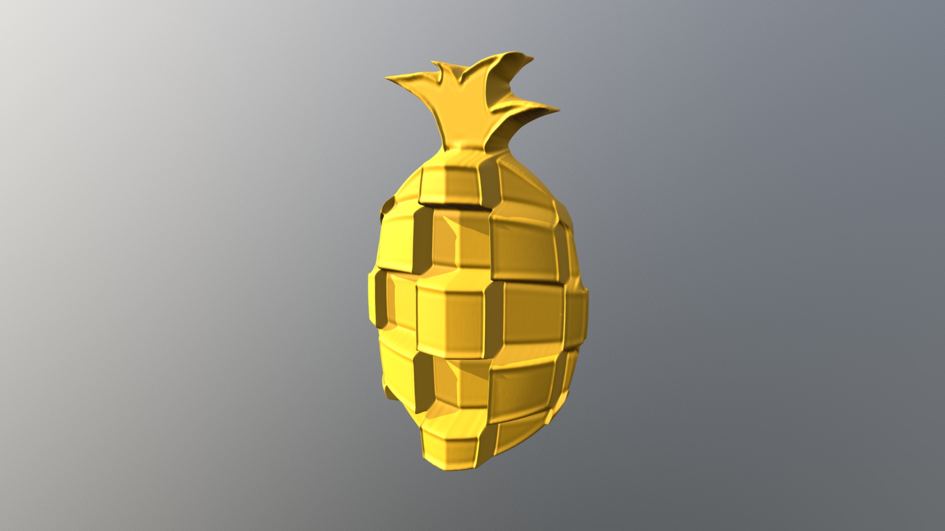 Pineapple - 3D model by ninja (@cyborgninja) [d0602c4] - Sketchfab