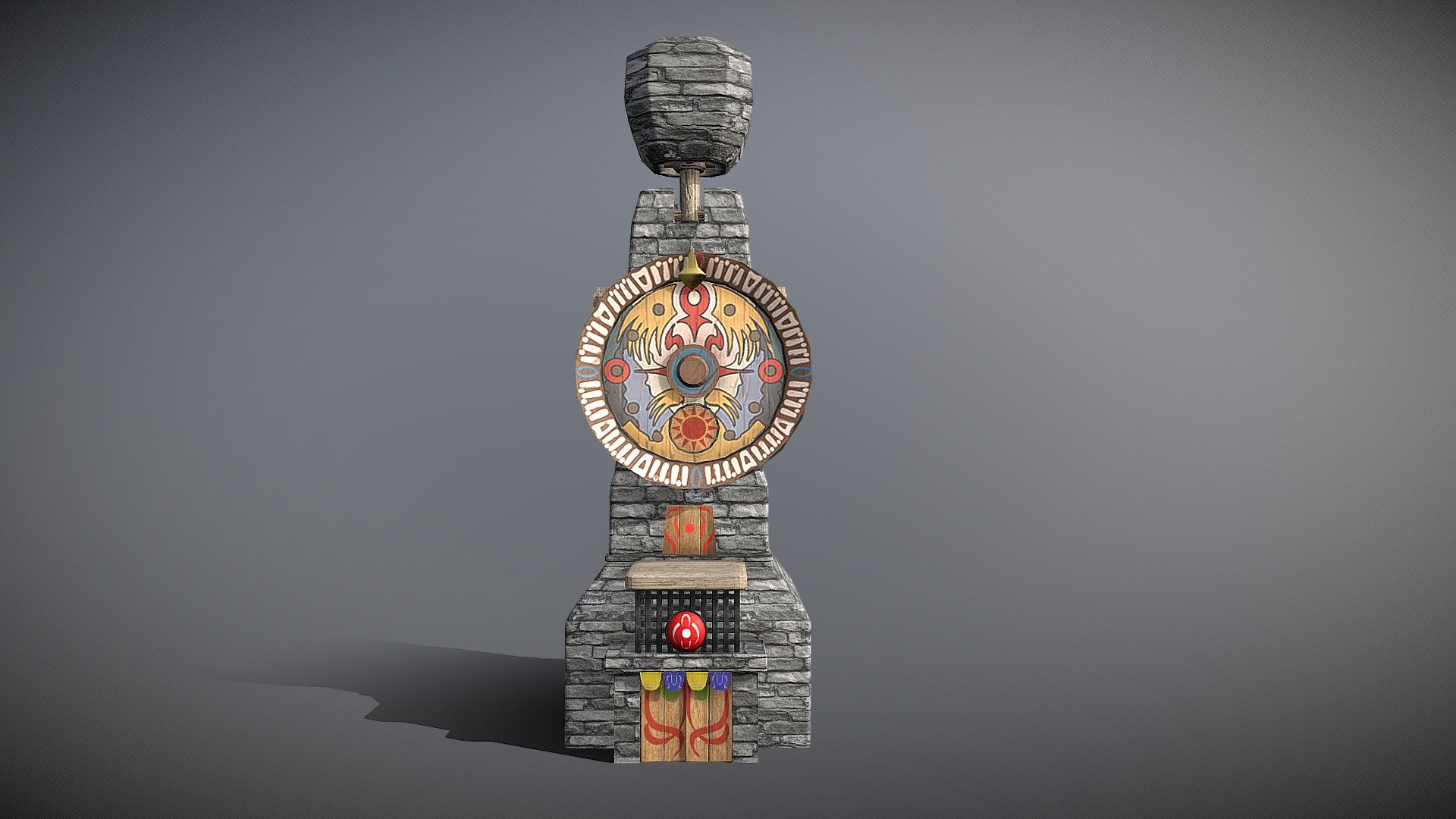 Clock tower - 3D model by Echarde (@florentin.pessin) [d061af7] - Sketchfab