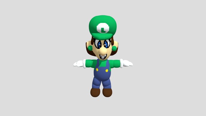 Luigi 3D models - Sketchfab