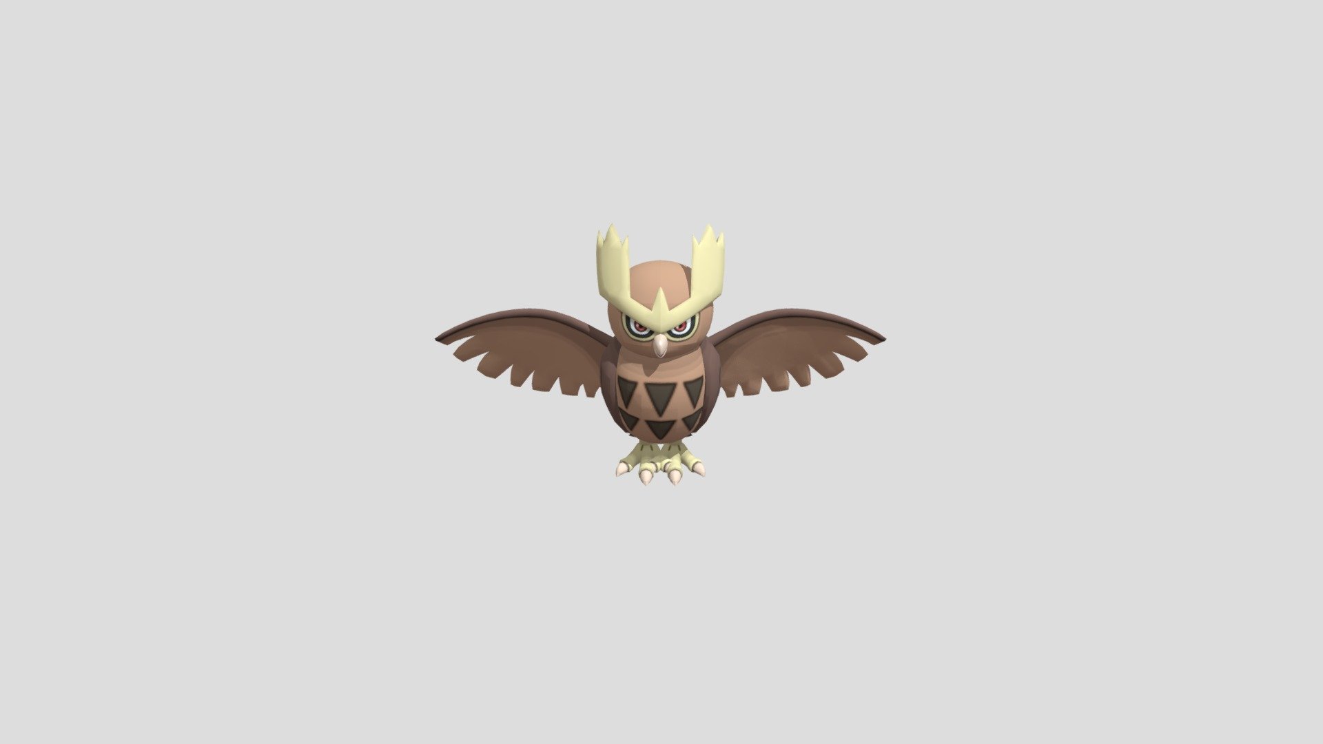 Noctowl - Download Free 3D model by nguyenlouis32 [d061d2b] - Sketchfab
