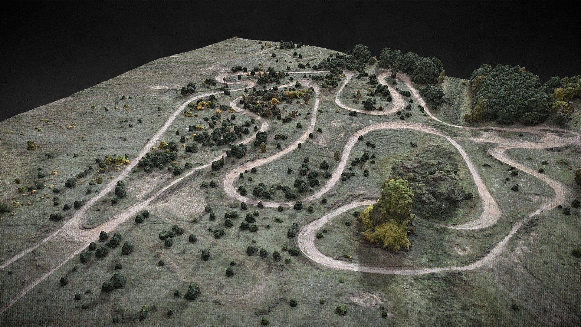 Off Road Track - Szczecinek - 3D model by velodroneservice [d063596 ...