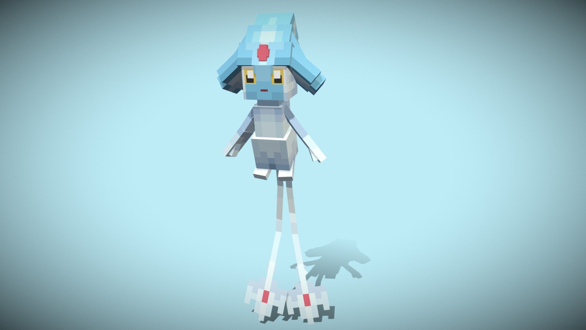 Azelf - 3D model by Anamora (@Anamoraa) [d0640f1] - Sketchfab