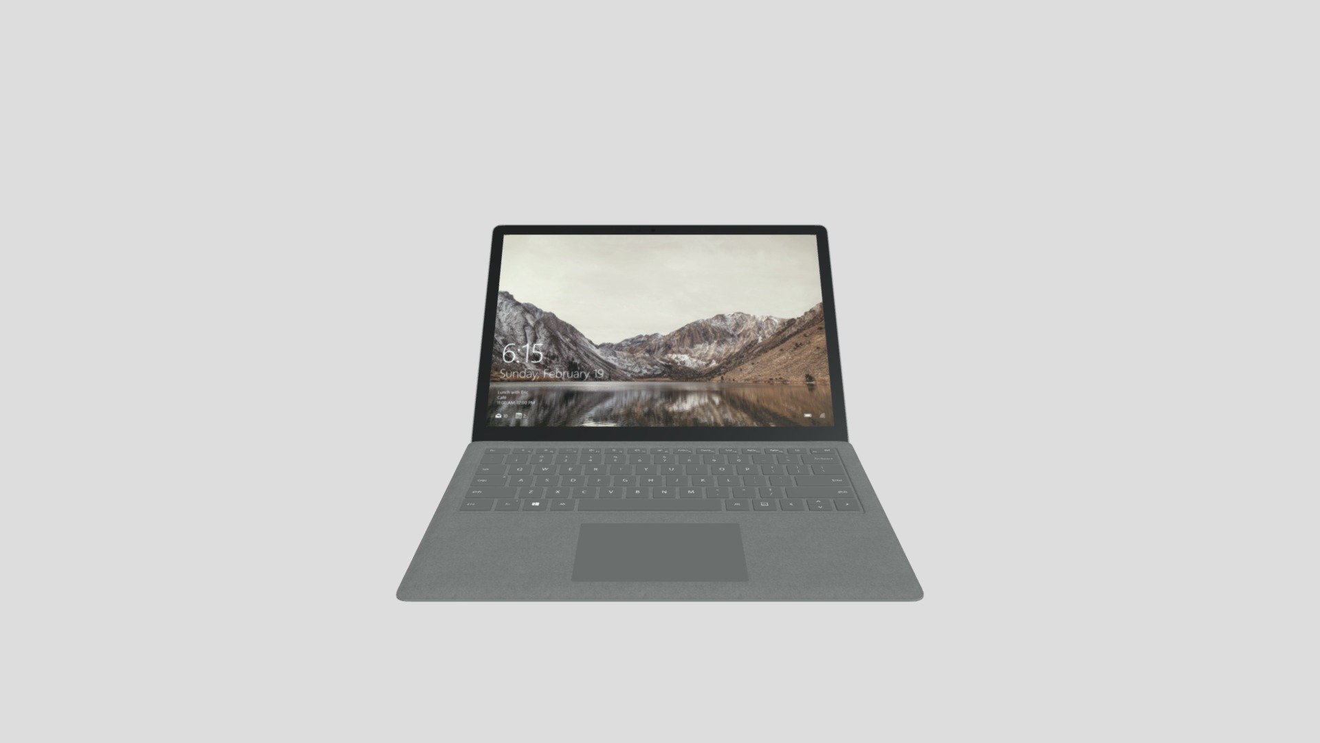 Microsoft Laptop - Download Free 3D model by Paints3dmodel [d0669ec ...