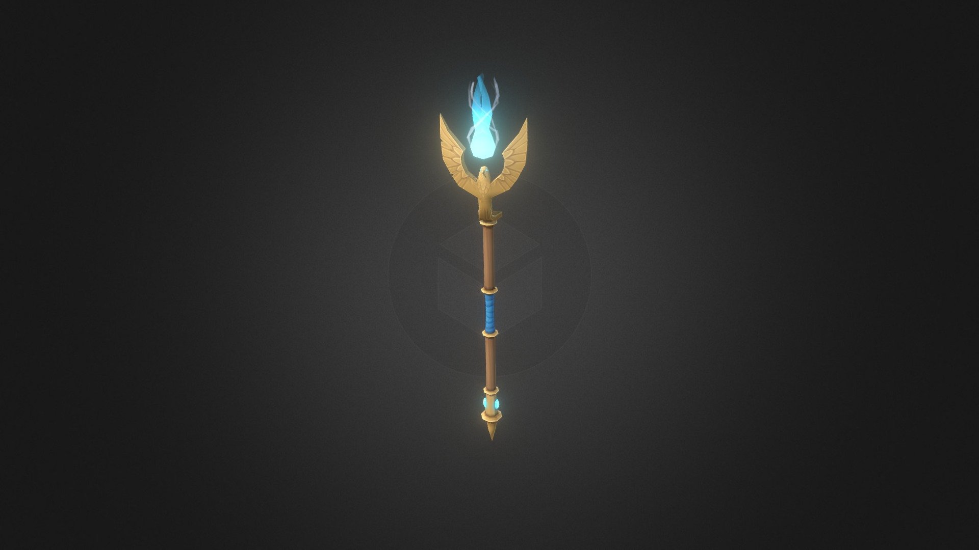 Phoenix Staff - 3D model by Graham (@graham3d) [d066efc] - Sketchfab