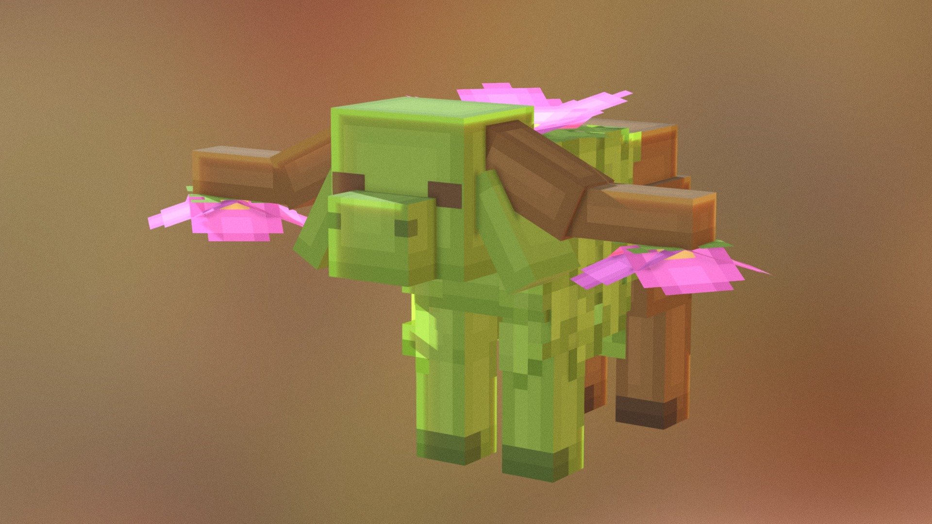Moosplossom - Custom Minecraft Model - 3D model by jessdragon12 ...