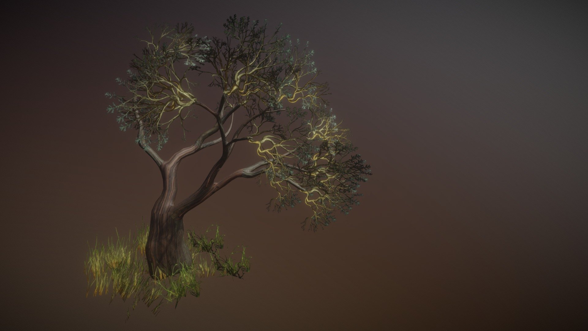 Tree game model - 3D model by jakarta [d06823b] - Sketchfab