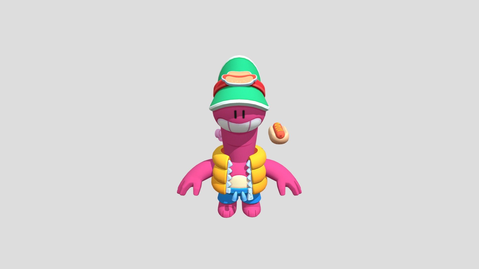 doug_t-pose_brawl_stars - 3D model by Alonso1735w [d069328] - Sketchfab