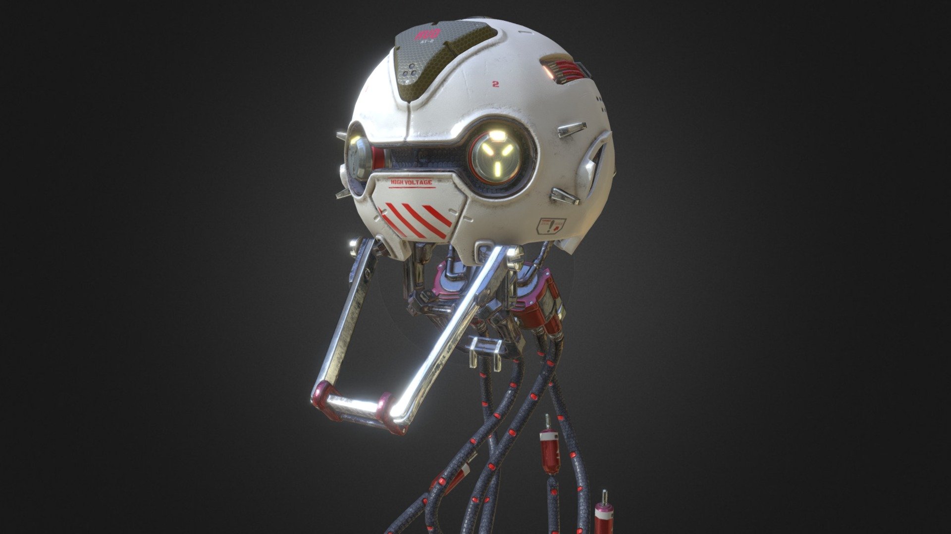 Polycount art contest April 2018 - 3D model by bakerthegamemaker ...