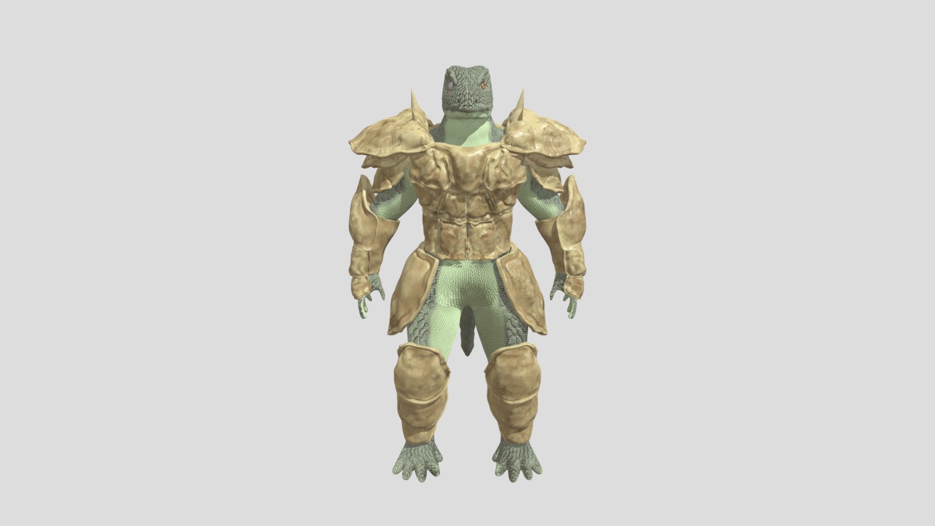 Argonian Soldier - 3D model by BClark94 [d06a8d0] - Sketchfab