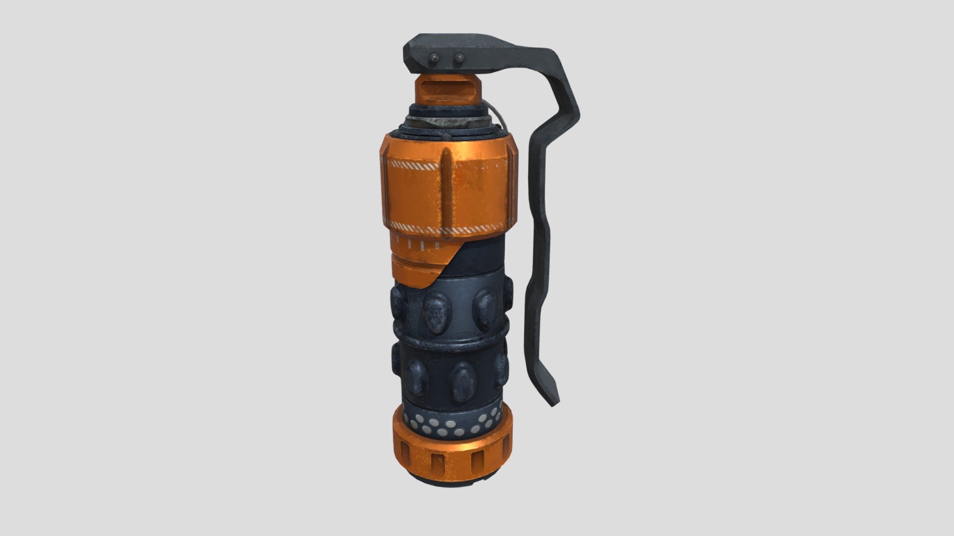 Sci Fi Grenade - 3D model by AznADoll [d06ba58] - Sketchfab
