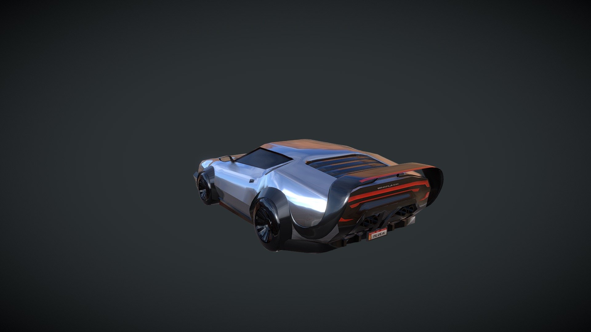 Low Poly Car - Fortnite fanmade Whiplash - Download Free 3D model by ...