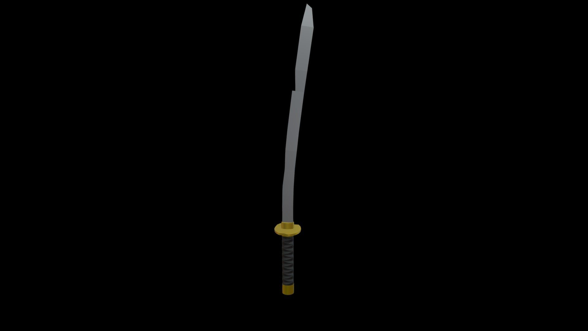 Black Katana - Download Free 3D model by themighty808 [d06bd1c] - Sketchfab