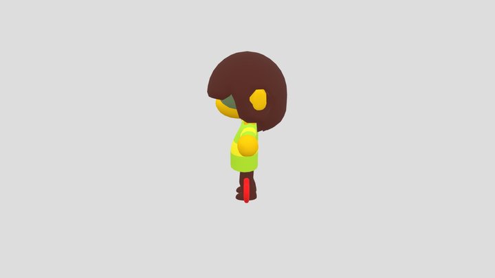 Deltarune-kris 3D models - Sketchfab