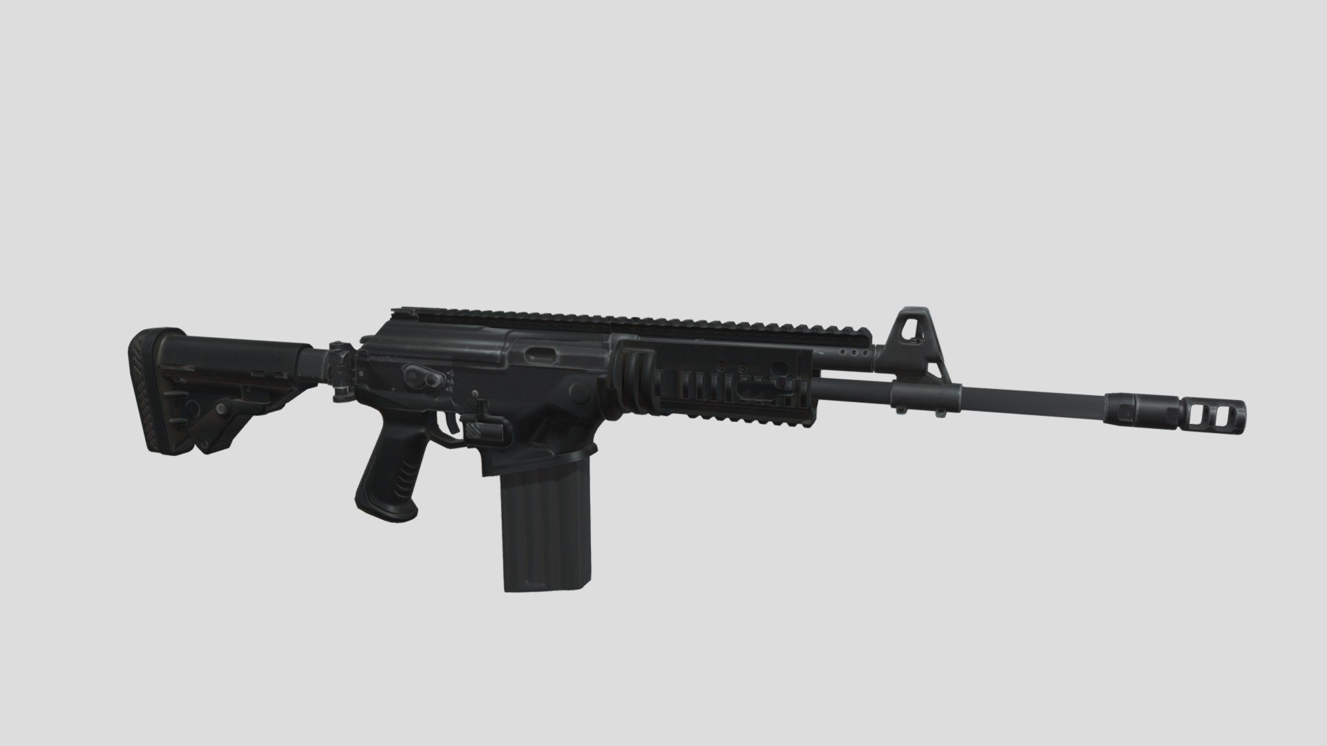 Galil ACE.Free Highpolly game asset. Army weapon - Download Free 3D ...