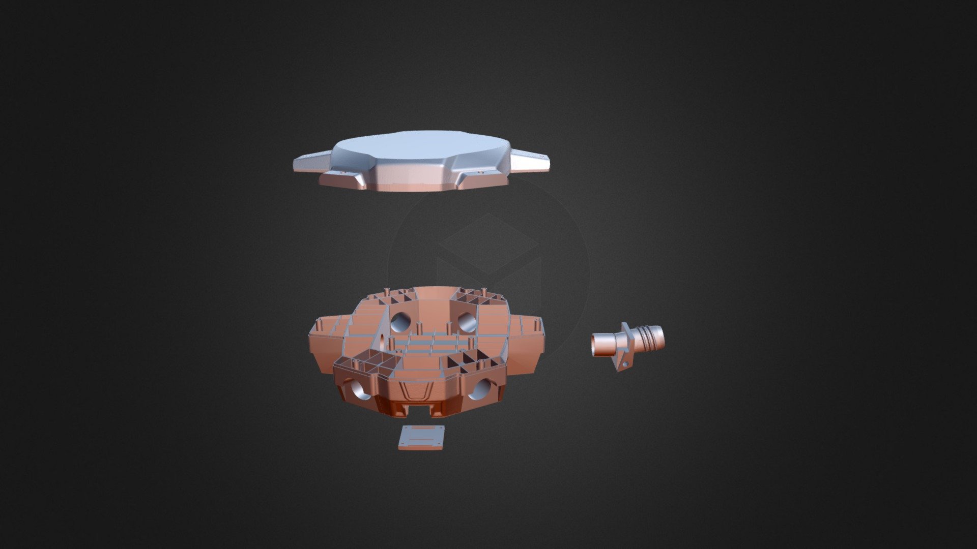 Drone présentation - 3D model by M3DCcazals [d071dbd] - Sketchfab