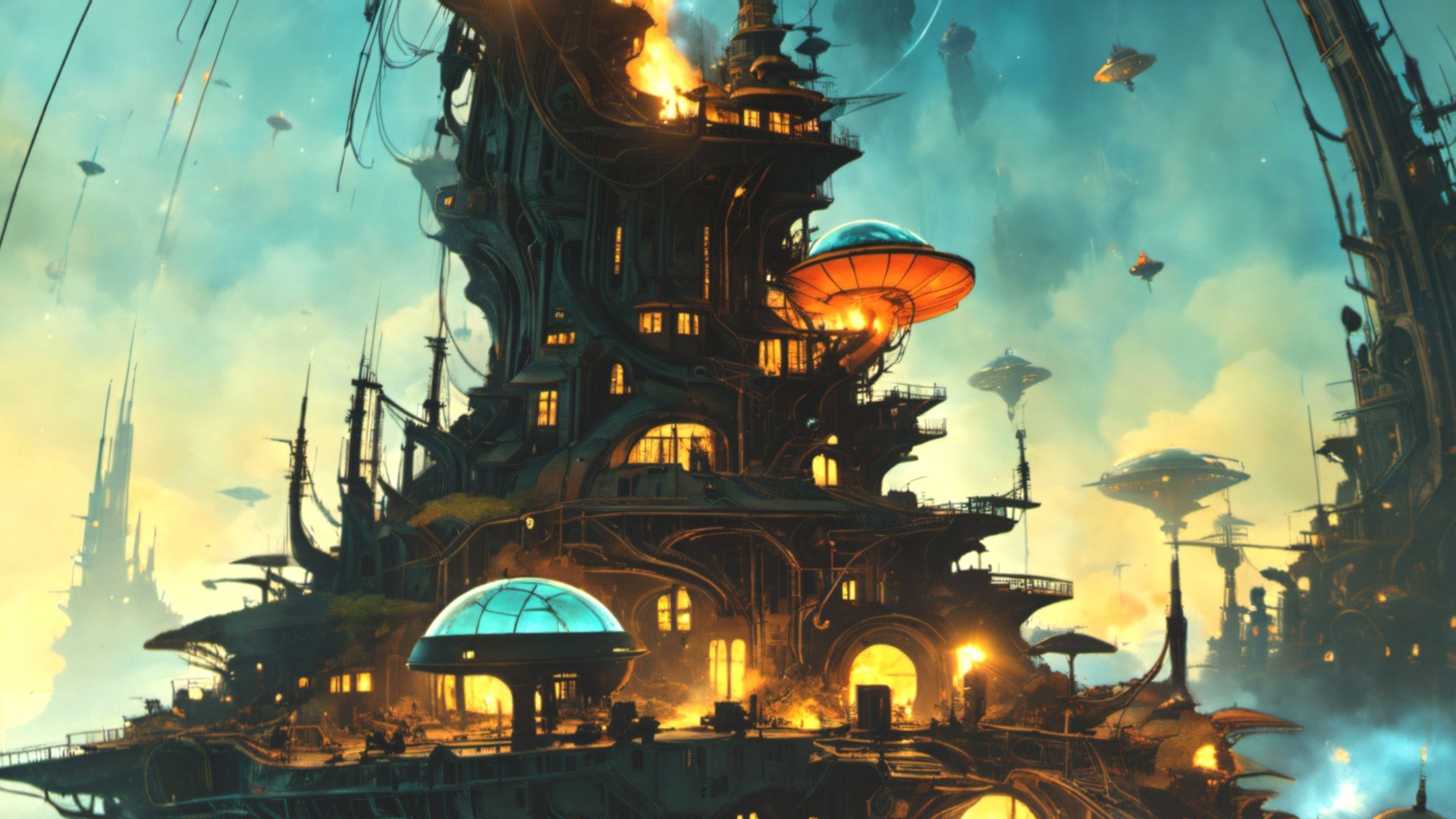 HDRI Alien Fantasy Panorama H - Buy Royalty Free 3D model by Ionut81 ...