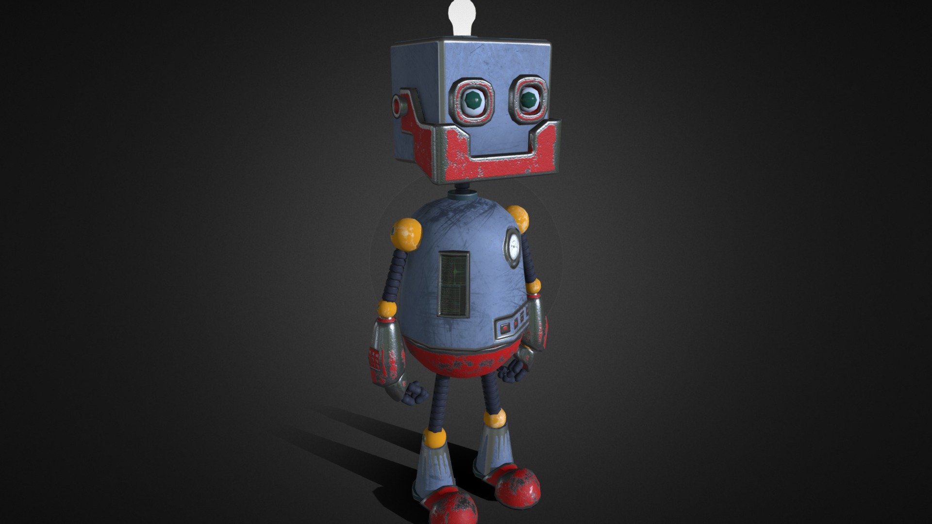 Robot - Download Free 3D model by rina.lisuniya [d073320] - Sketchfab