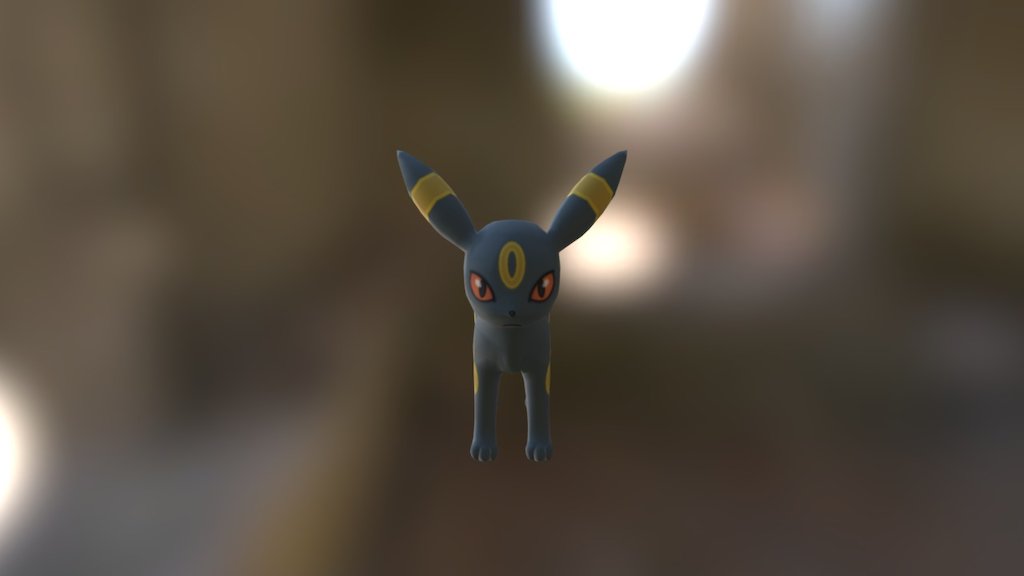 Umbreon - 3D model by Rashky [d074fec] - Sketchfab
