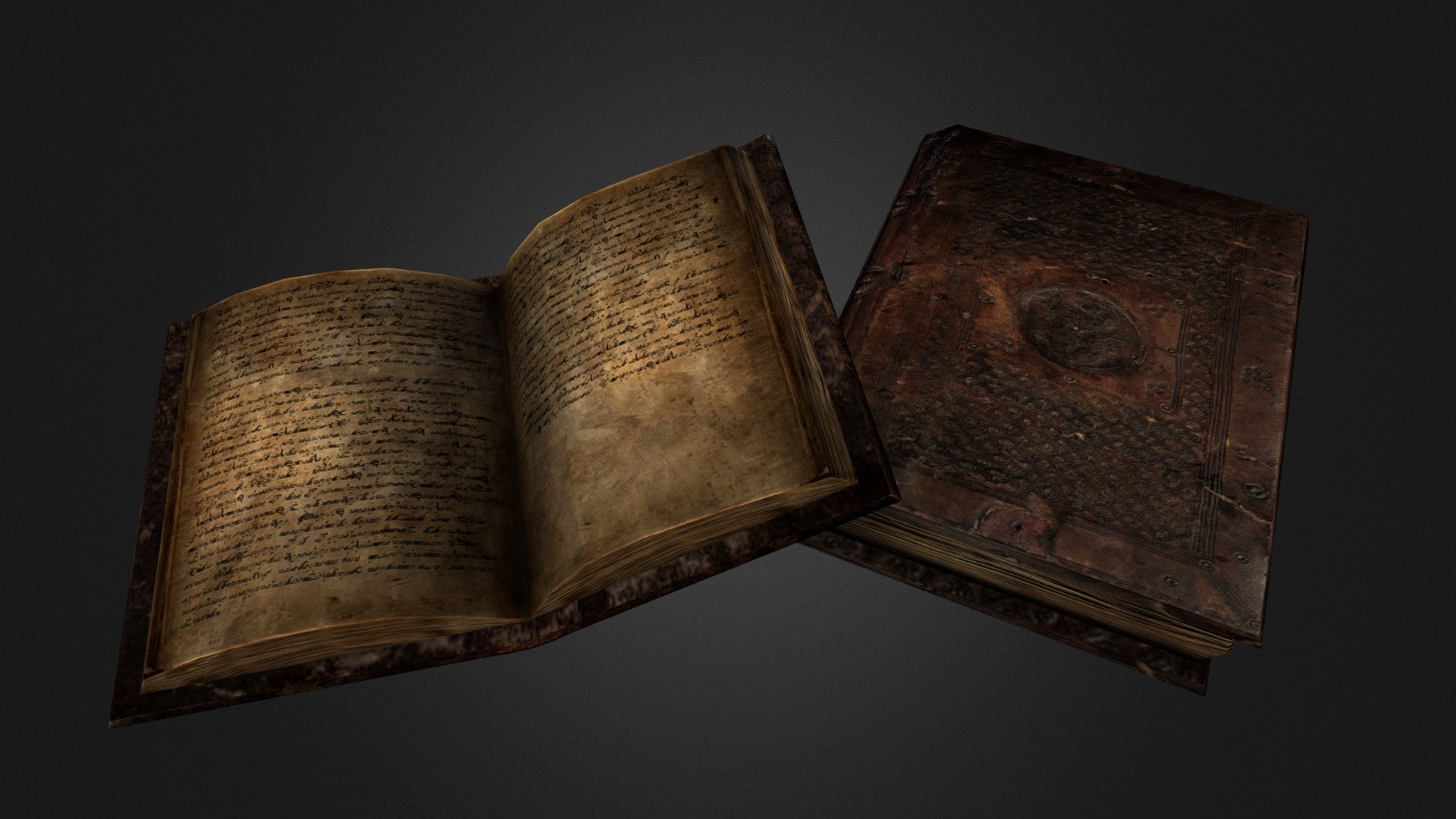 DT Books 01 - 3D model by halkhoganpl [d0761ce] - Sketchfab