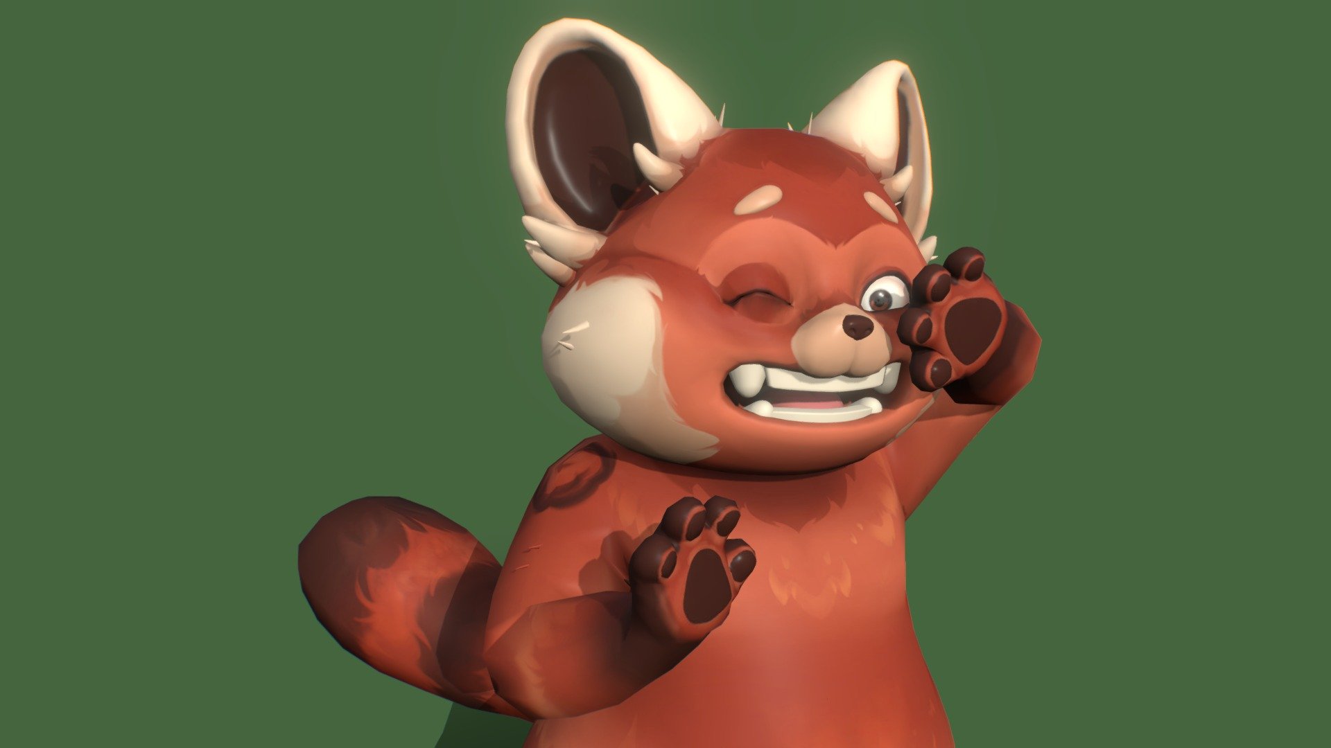 Turning Red - 3D model by r4iny [d076346] - Sketchfab
