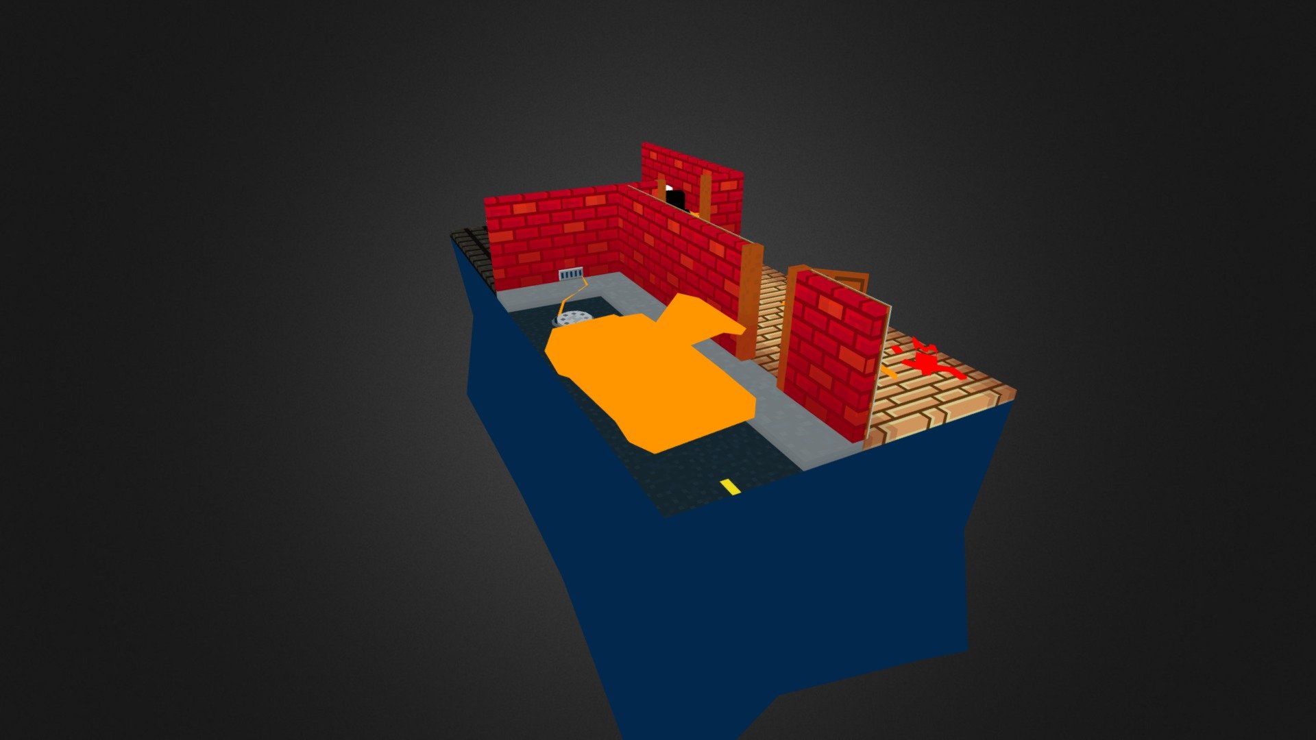 VGR_HotlineMiami_WIP_01 - 3D model by cameron.pyke [d076ef6] - Sketchfab