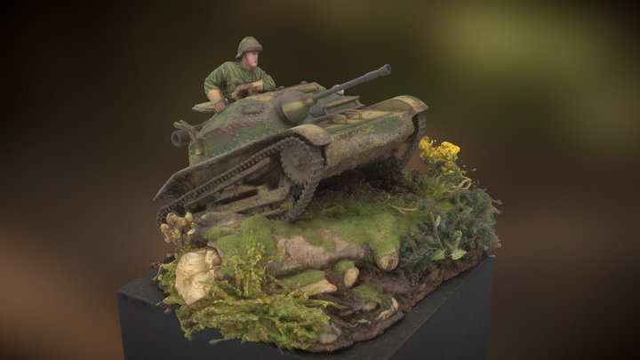 Tankette 3D models - Sketchfab