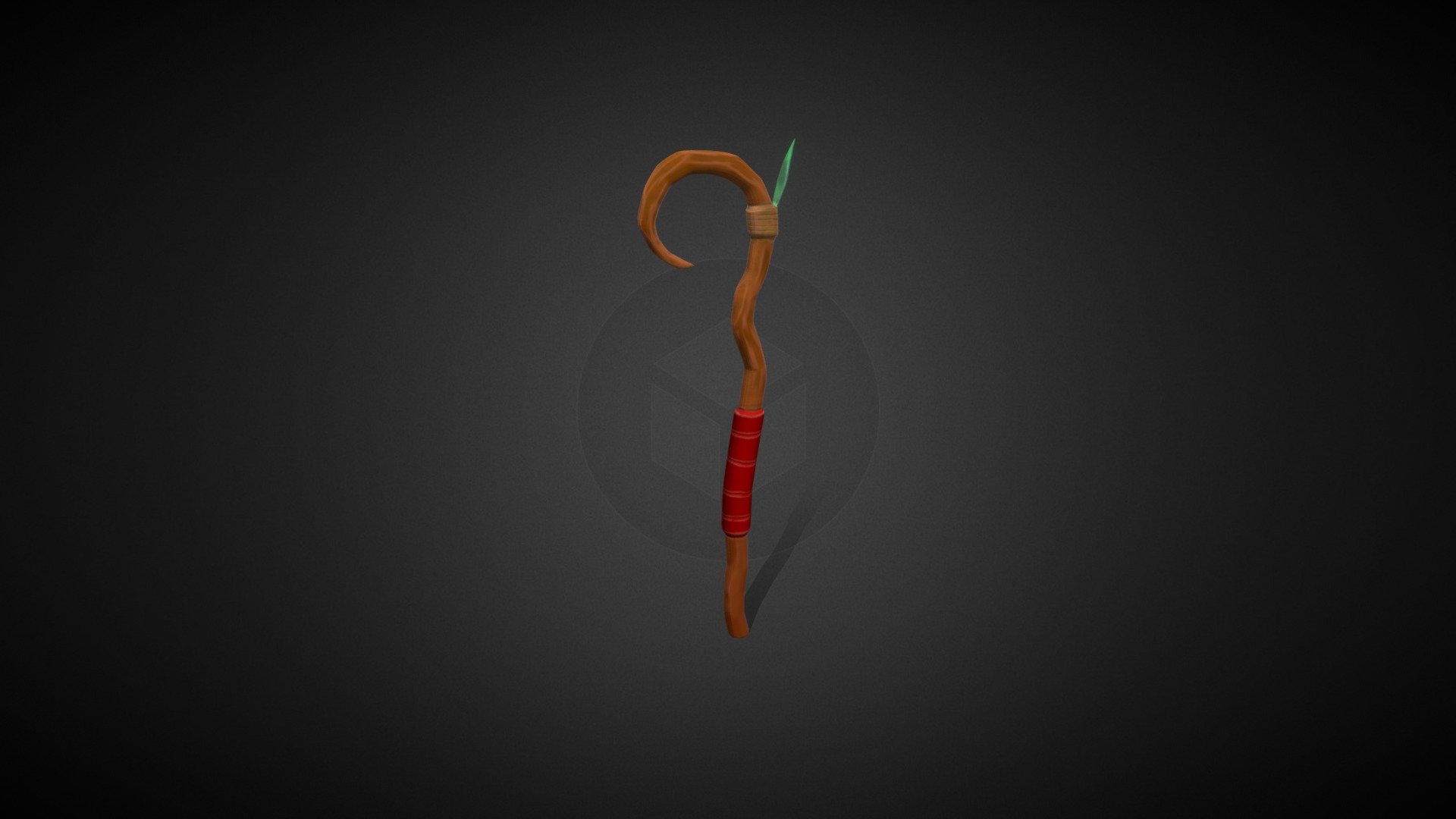 Stylized staff - 3D model by AsheBosworth [d077f64] - Sketchfab