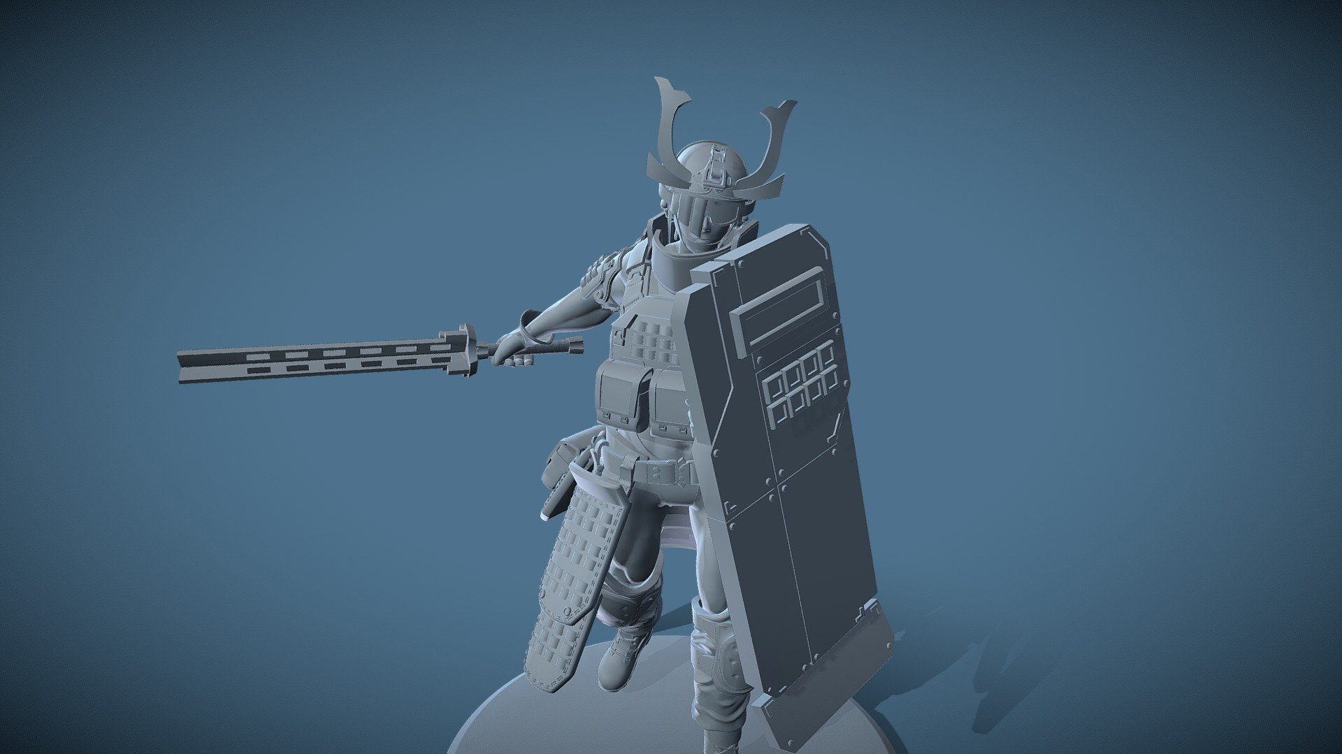 Samurai Tank - 3D model by Paweł (@BejkerPL) [d07a2fd] - Sketchfab