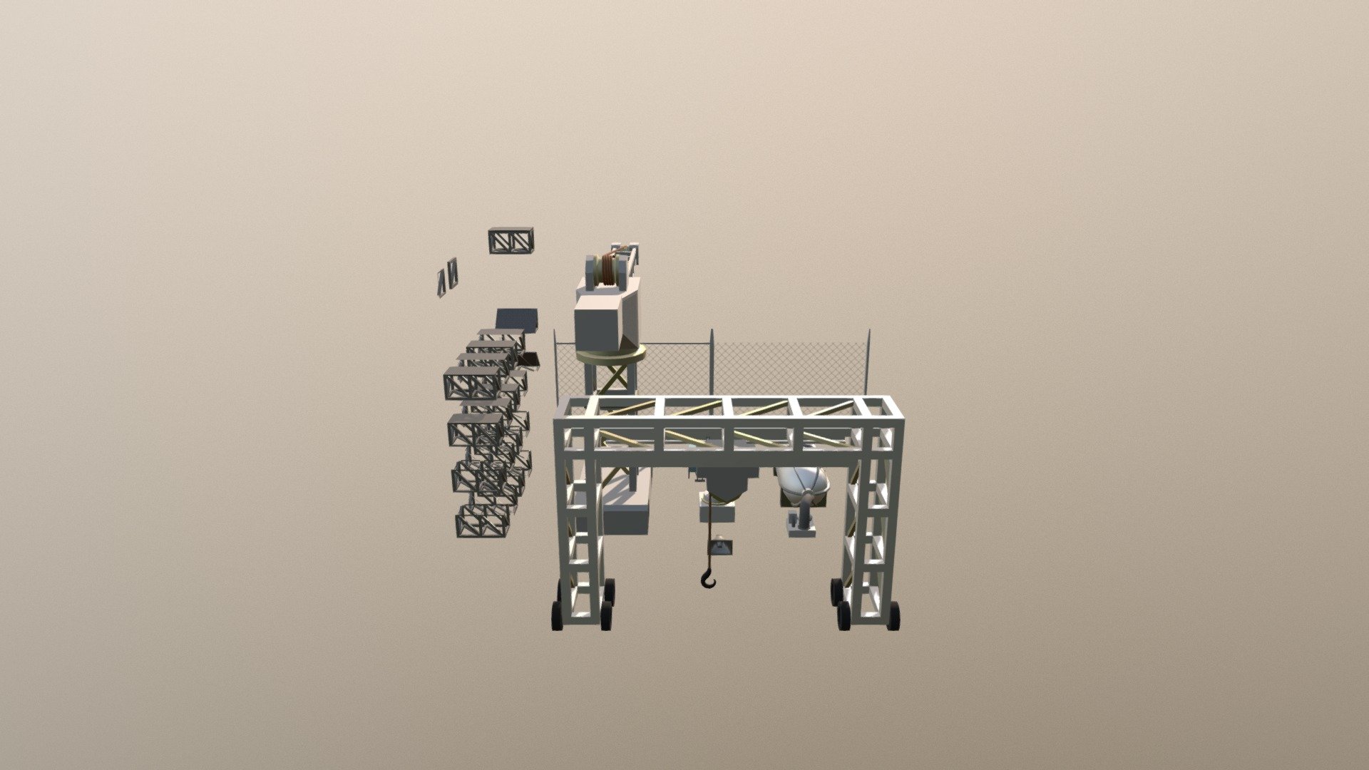Factory Props - 3D model by wardd [d07d757] - Sketchfab