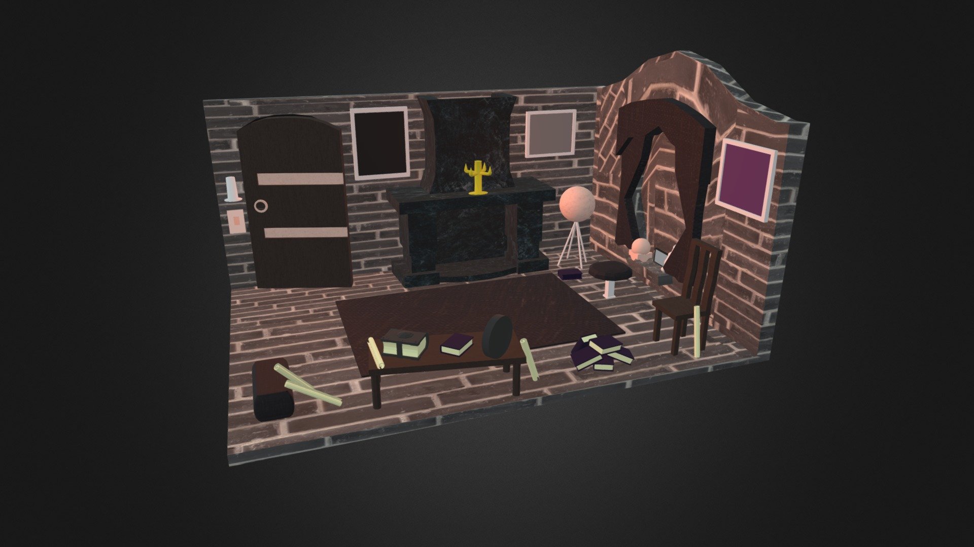 Room - Download Free 3D model by Just Rab / Ivan LG (@justRab) [d07d758 ...