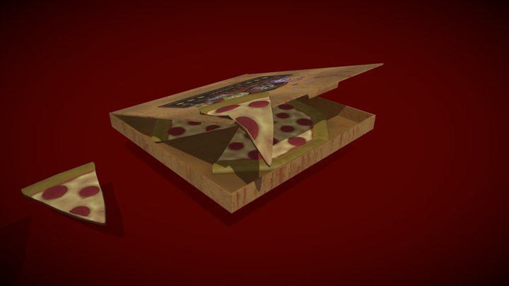 Pizzabox 3D models - Sketchfab