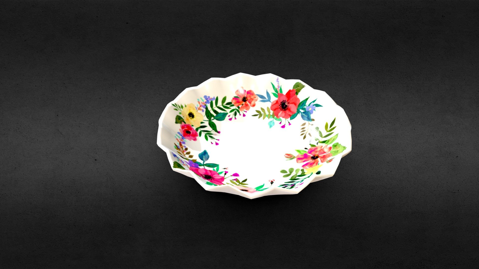 Fancy Bowl - Download Free 3D model by Sapizon [d07f08a] - Sketchfab