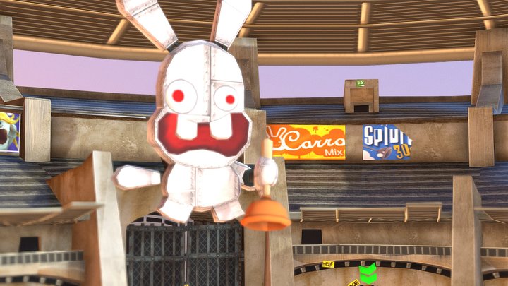 Rabbids 3D models - Sketchfab