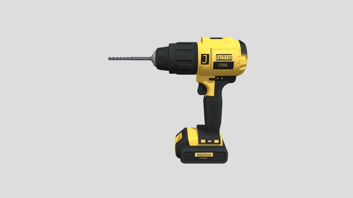 Drilling-machine 3D models - Sketchfab